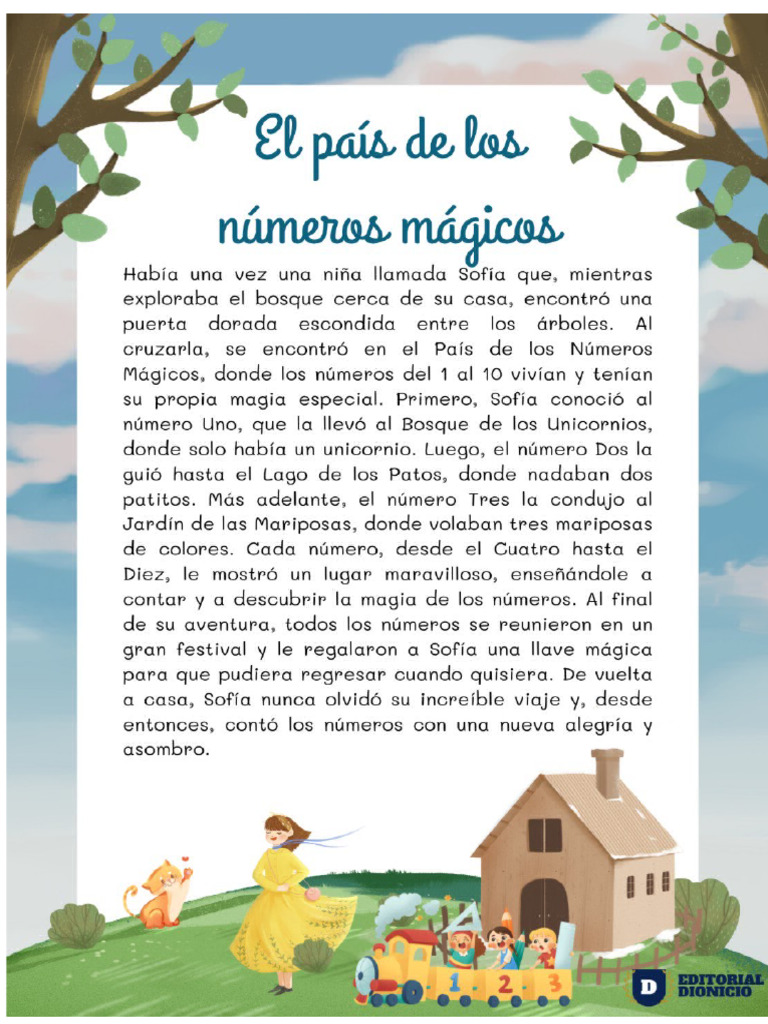 Cuento Números | PDF