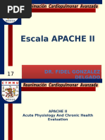 APACHE II Pancreatitis | PDF