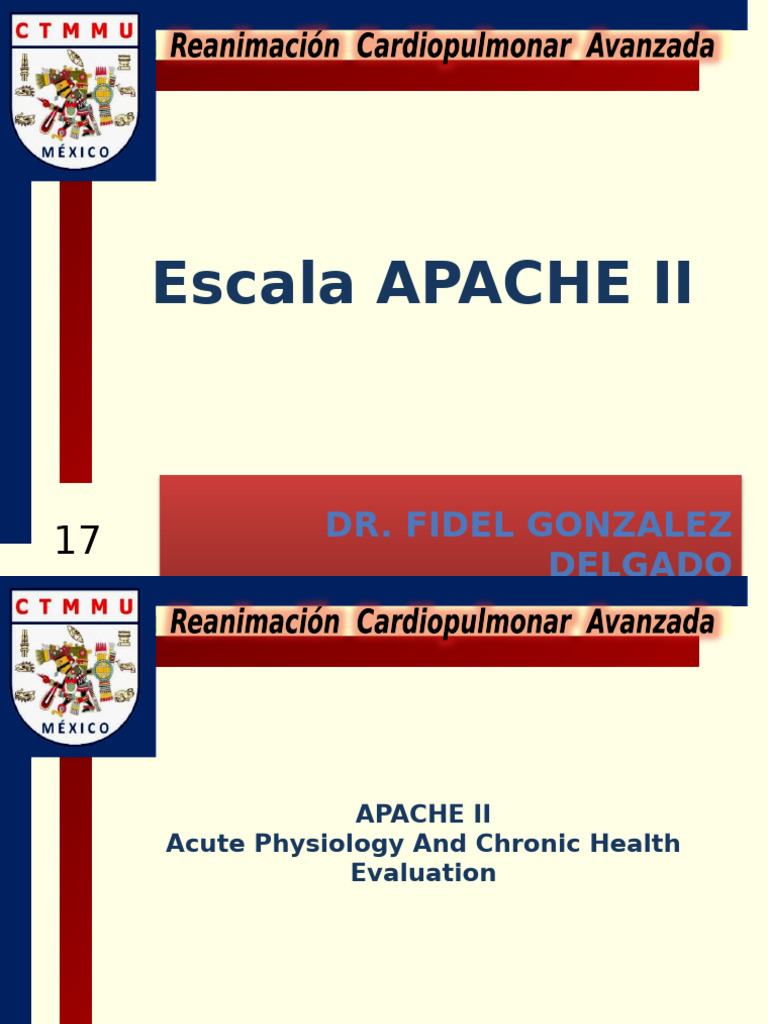17 Apache II | PDF | Hipertensión | Medicina