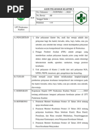 SOP ILP 002 PB 2024 Alur Pelayanan Pasien Kluster 2 | PDF | Sains ...