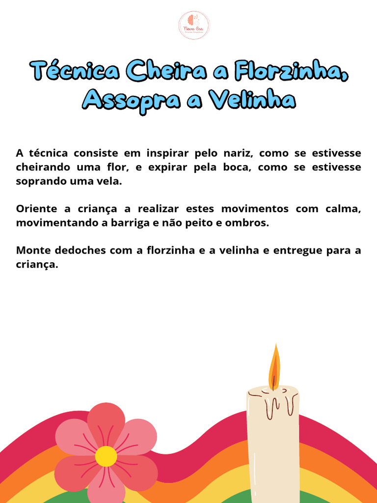 Técnica Cheira A Florzinha e Assopra A Velinha | PDF | Autoajuda
