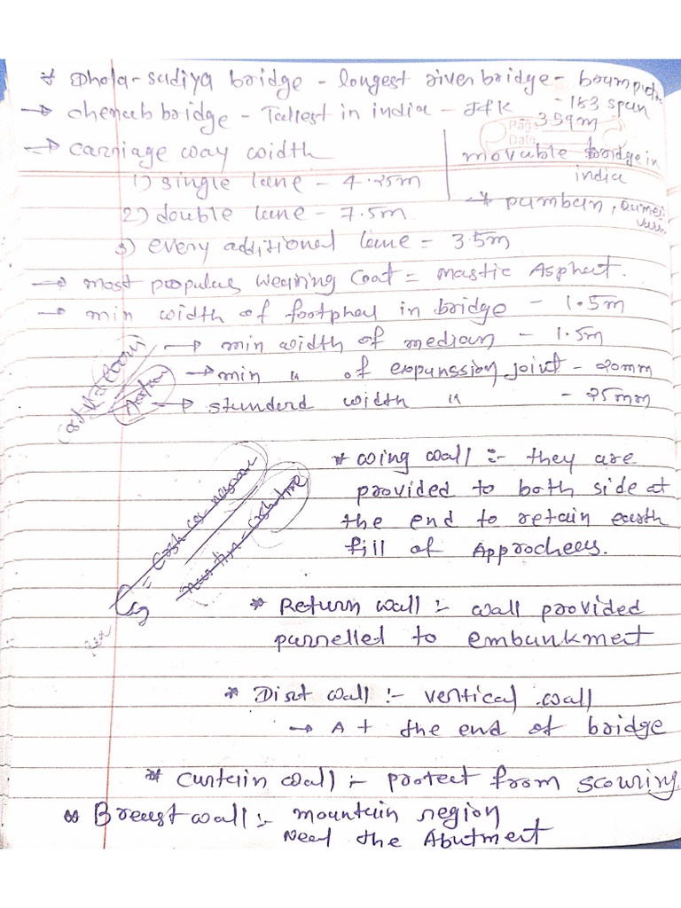 Bridge Engineering Note | PDF