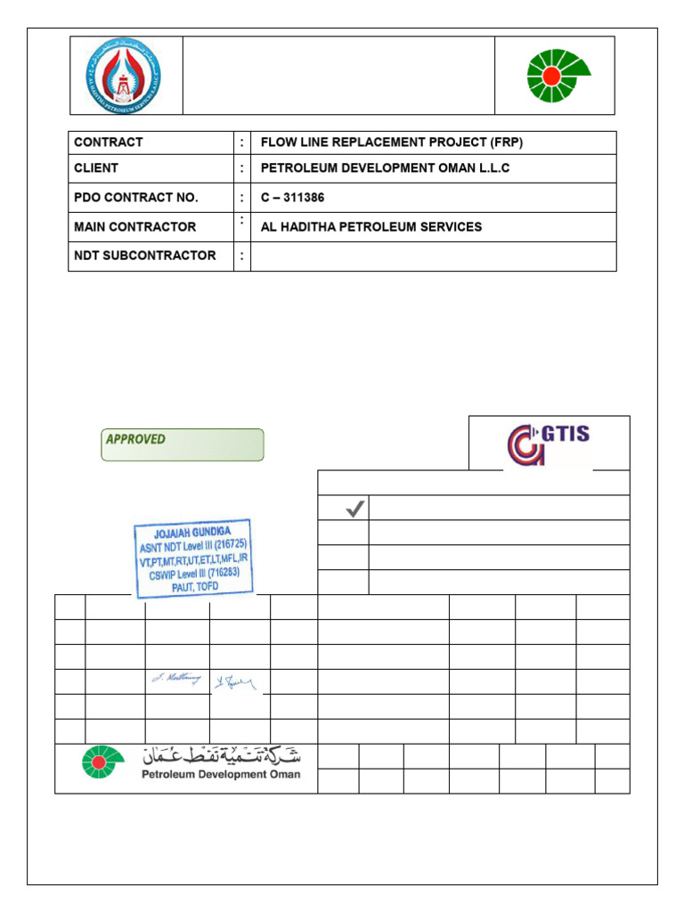Ultrasonic Testing Procedure Guide | PDF | Nondestructive Testing ...