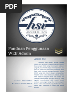 Panduan Web. Peserta HSI | PDF | Bisnis