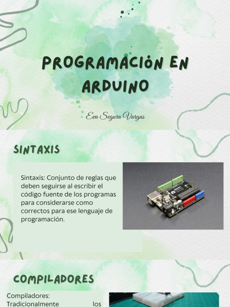 Programación en Arduino | PDF