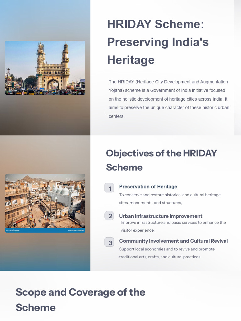 Hriday Scheme in India | PDF | Economies