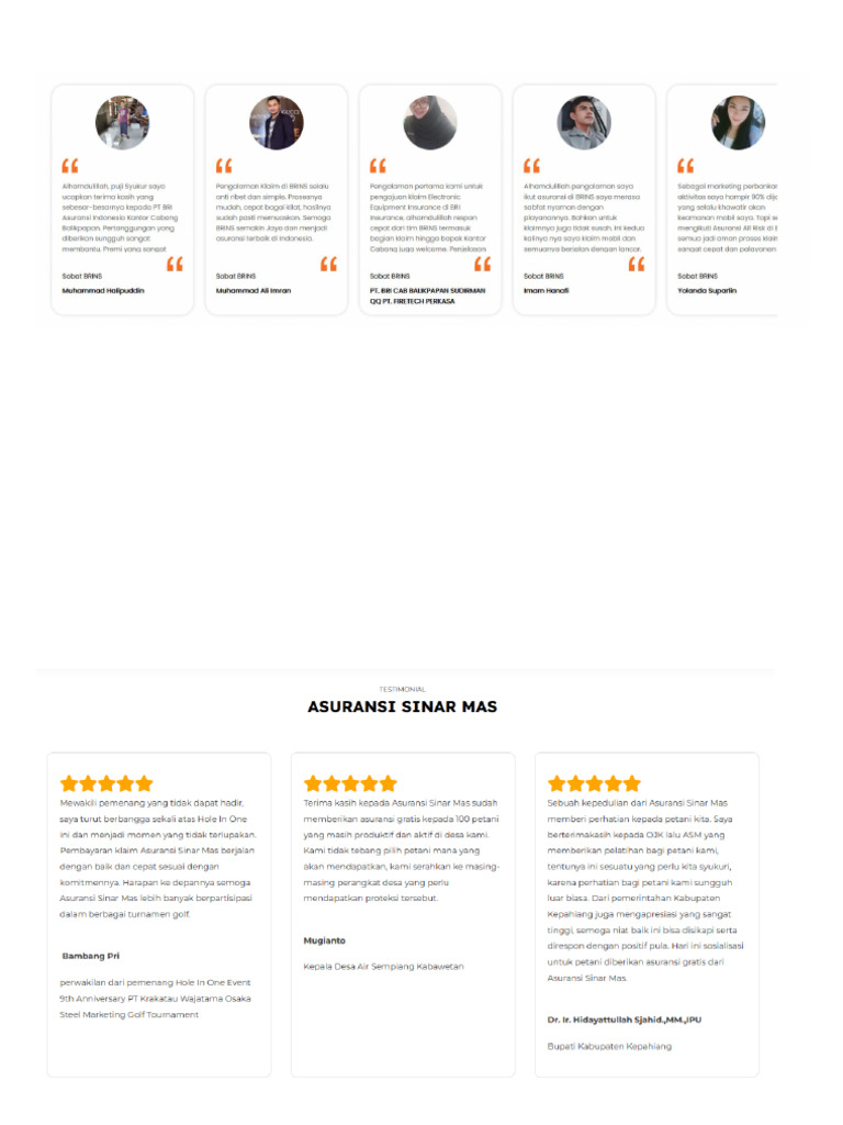 Contoh Testimoni | PDF