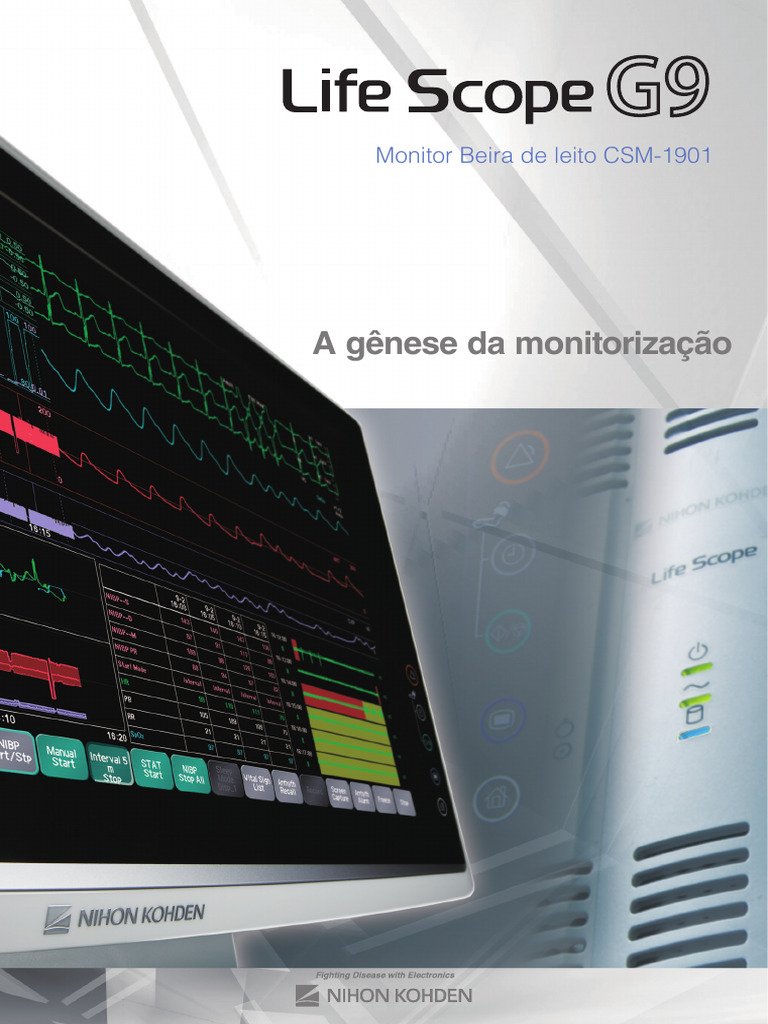 Monitor Life Scope G9 CSM - 1901 - BRA | PDF | Sepse | Unidade de ...