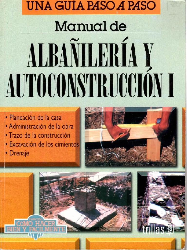 Manual de Albaã Ileria y Autoconstrucion Tomo 1 | PDF