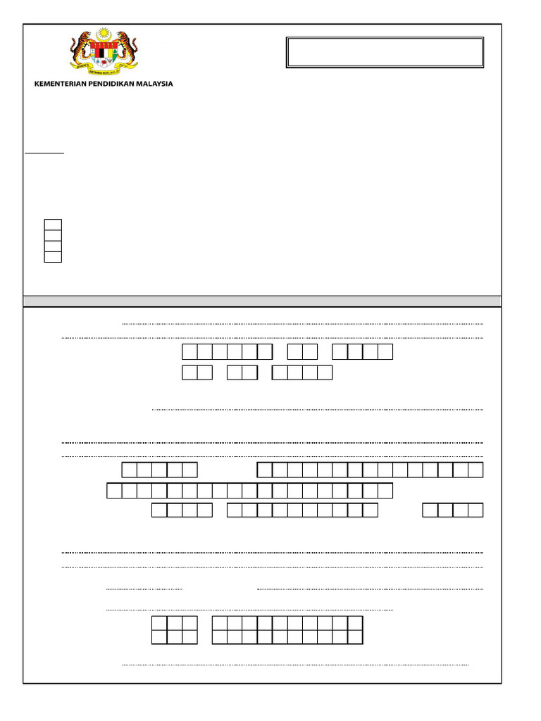 PJJ Ismk Borang 4 New | PDF