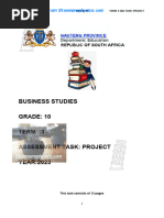 2021 Business Studies Grade 10 Term3 Chapt 10 Creative Thinking ...