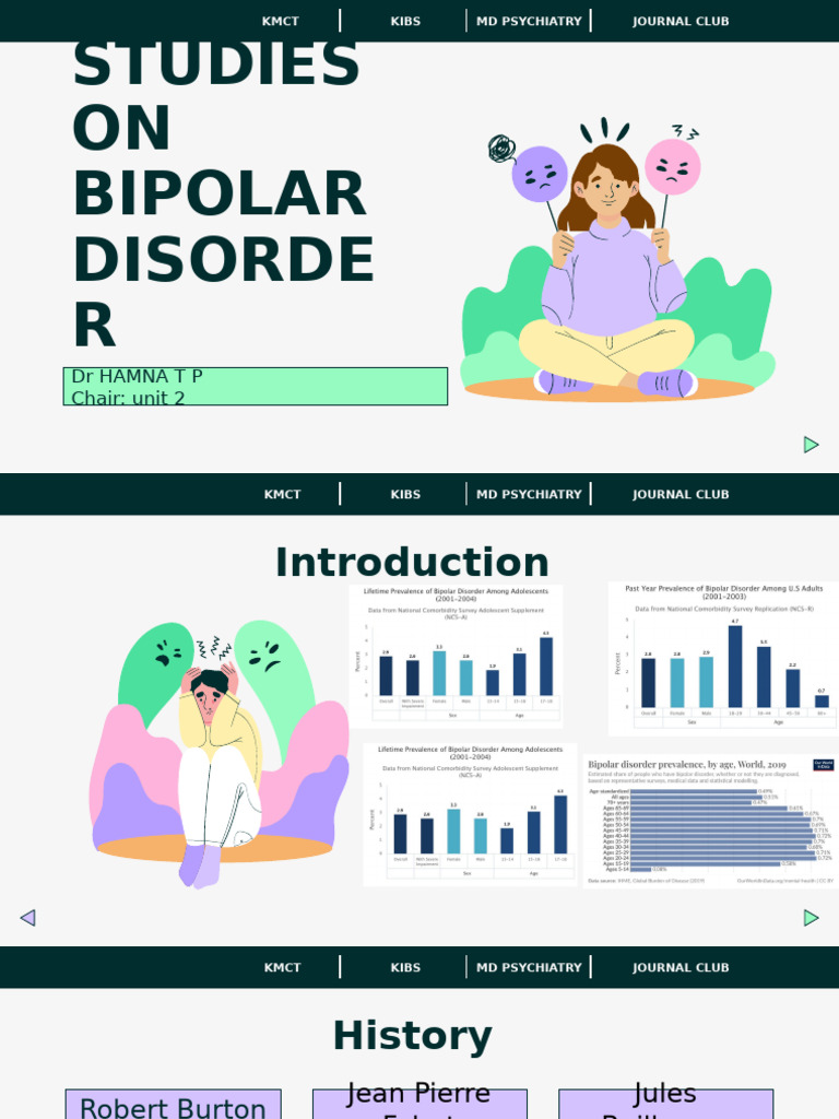 Bipolar Disorder Landmark Studies | PDF | Planets | Planets In Astrology