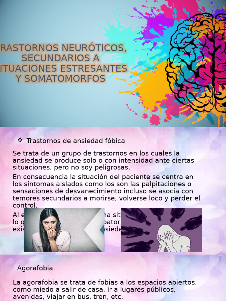 Trastornos Neuroticos | PDF | Desorden de ansiedad social | Ansiedad