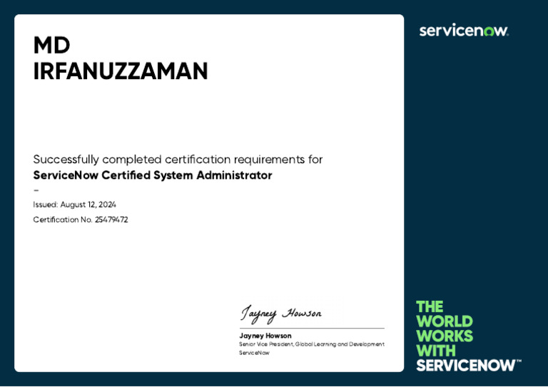 ServiceNow Certified System Administrator | PDF | Computers