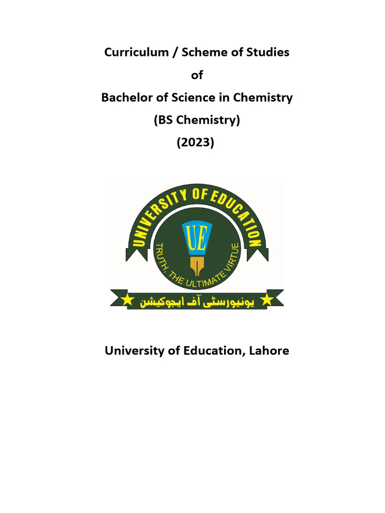 38-BS Chemistry | PDF | Educational Technology | Acid