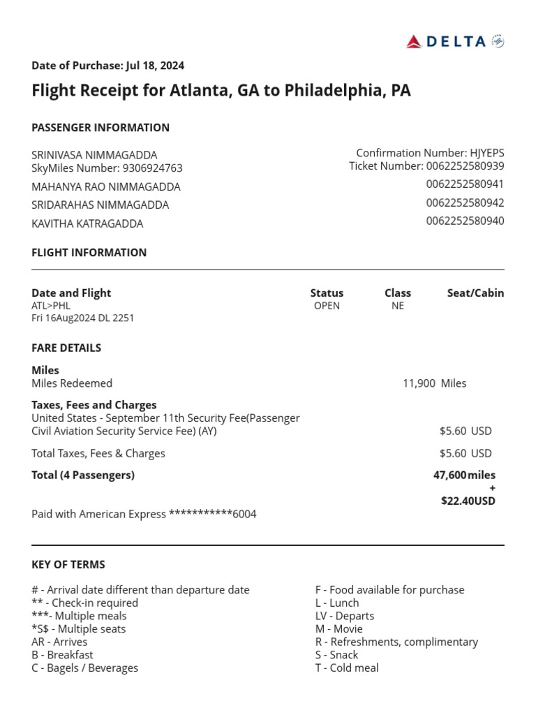 receipts | PDF | United Airlines | Aviation