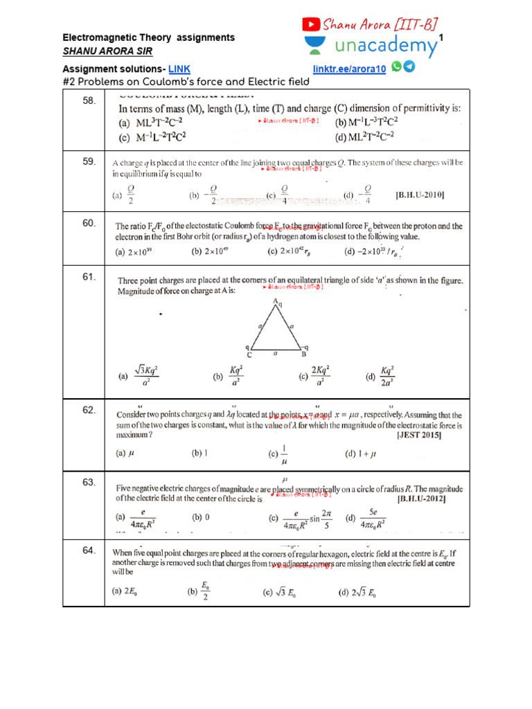 EMT-2 Force & Field | PDF | Physical Sciences | Applied Mathematics
