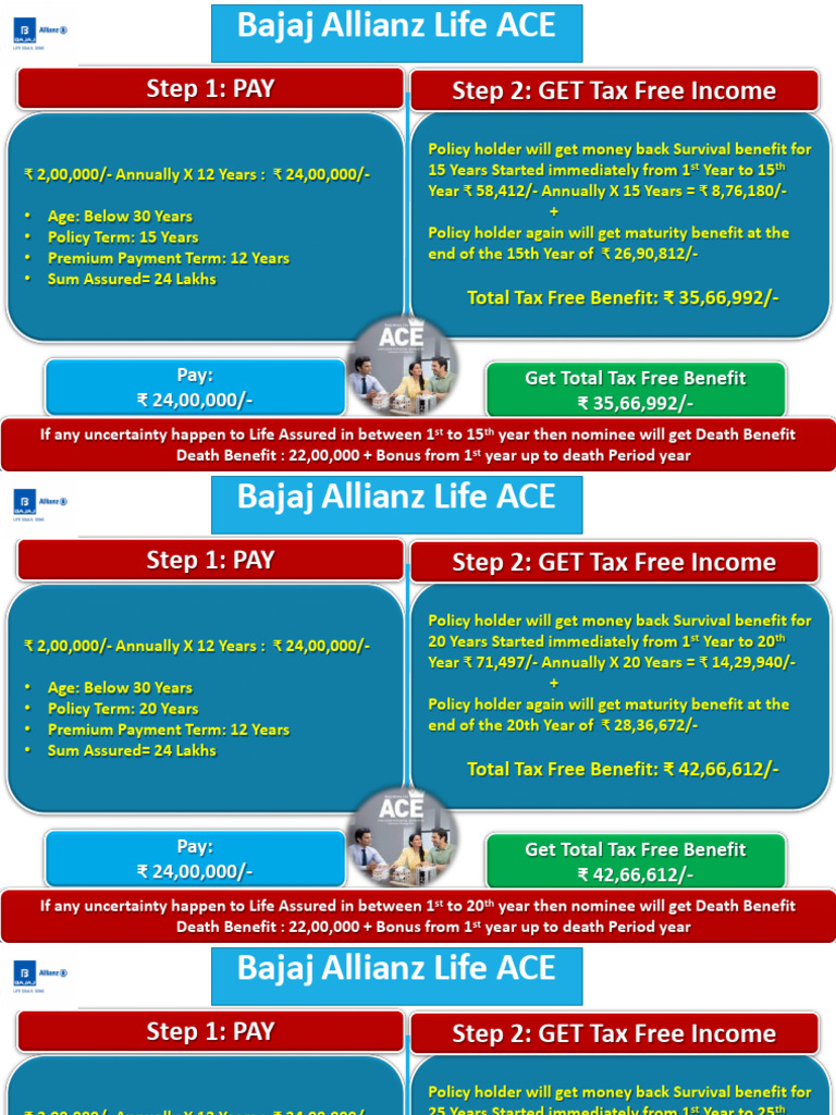 Life ACE Plan For 2L | PDF | Insurance | Taxes