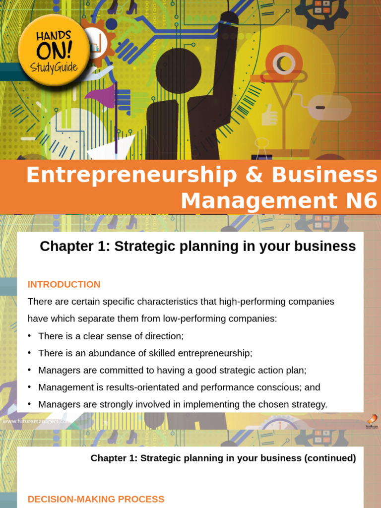 N6 Entrepreneurship Business Management | PDF | Franchising | Competitive Advantage