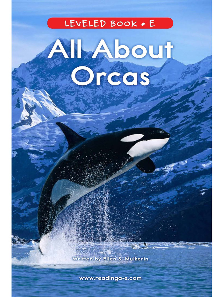 All About Orcas | PDF