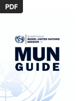 MUN Vocabulary | PDF | Committee | United Nations General Assembly