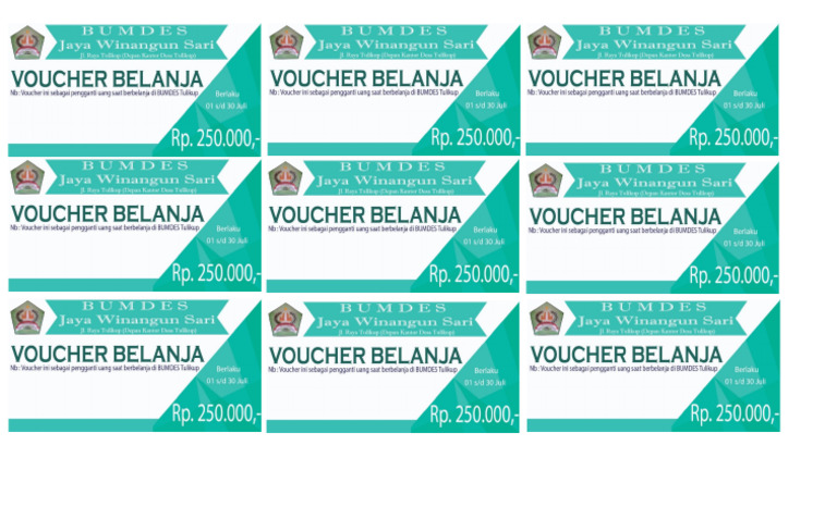 Voucher | PDF