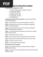 Ellis Classification Dentistry | PDF