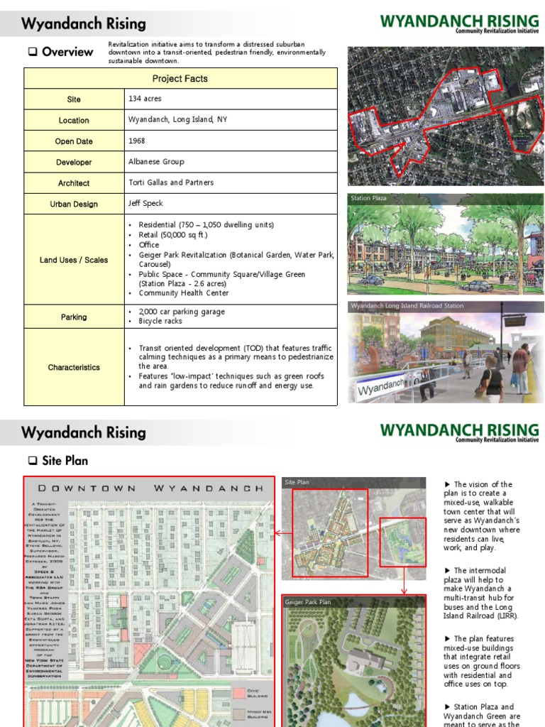 Wyandanch Rising Overview | PDF | Home & Garden