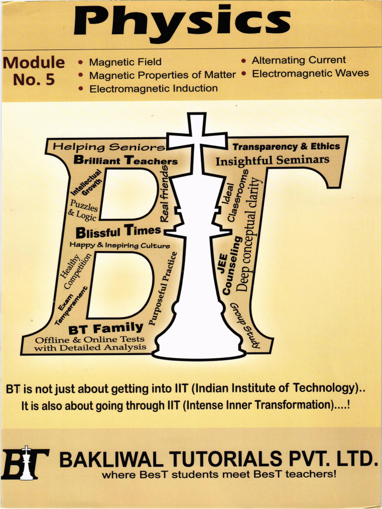 Physics Module 5 | PDF | Magnetic Field | Electrical Engineering