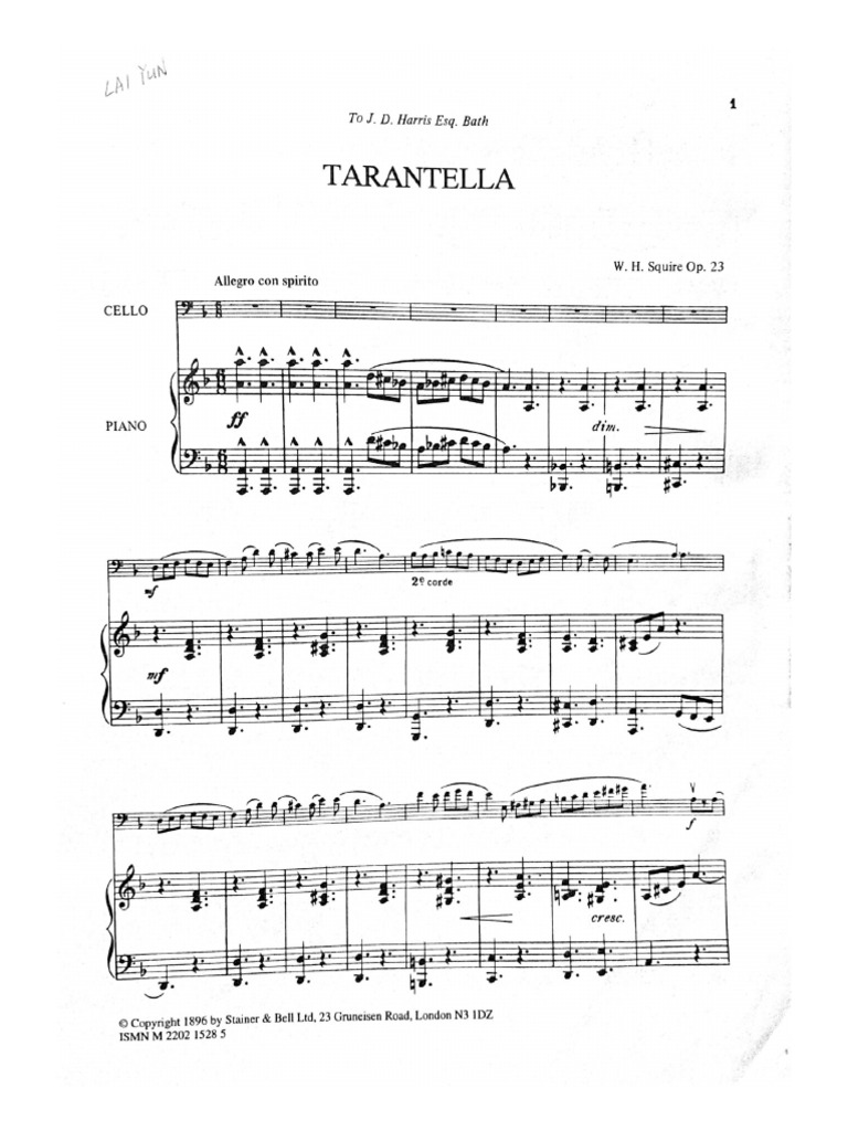 TARANTELLA | PDF