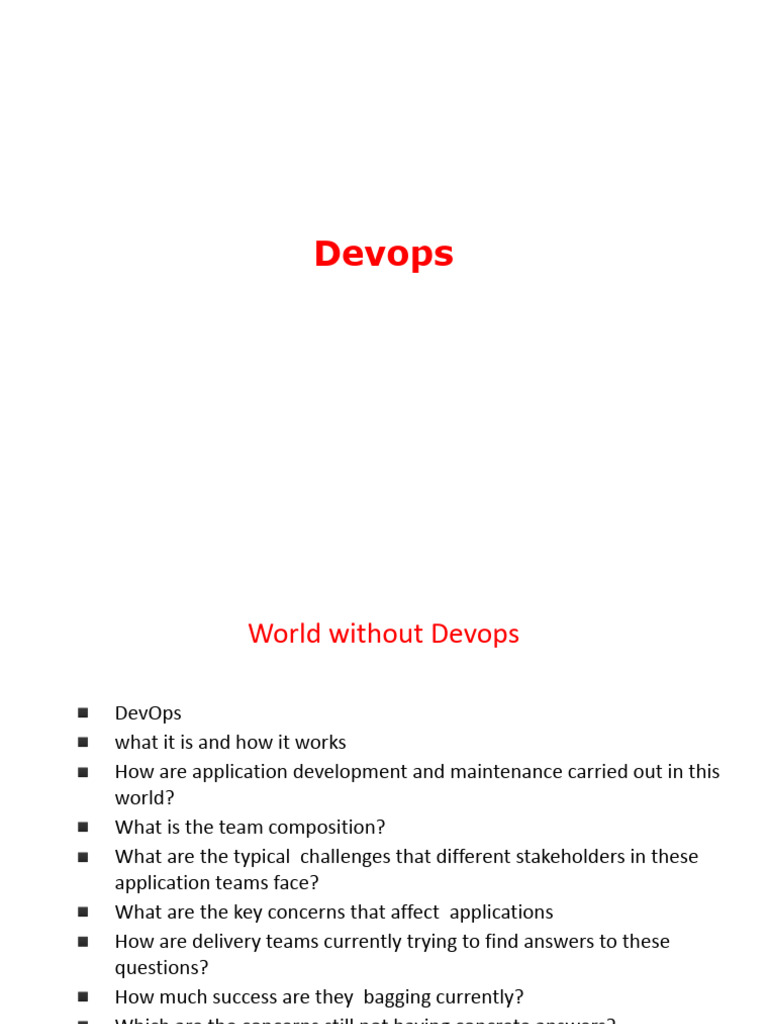 Devops UNIT 1 | PDF | Agile Software Development | Software Development Process