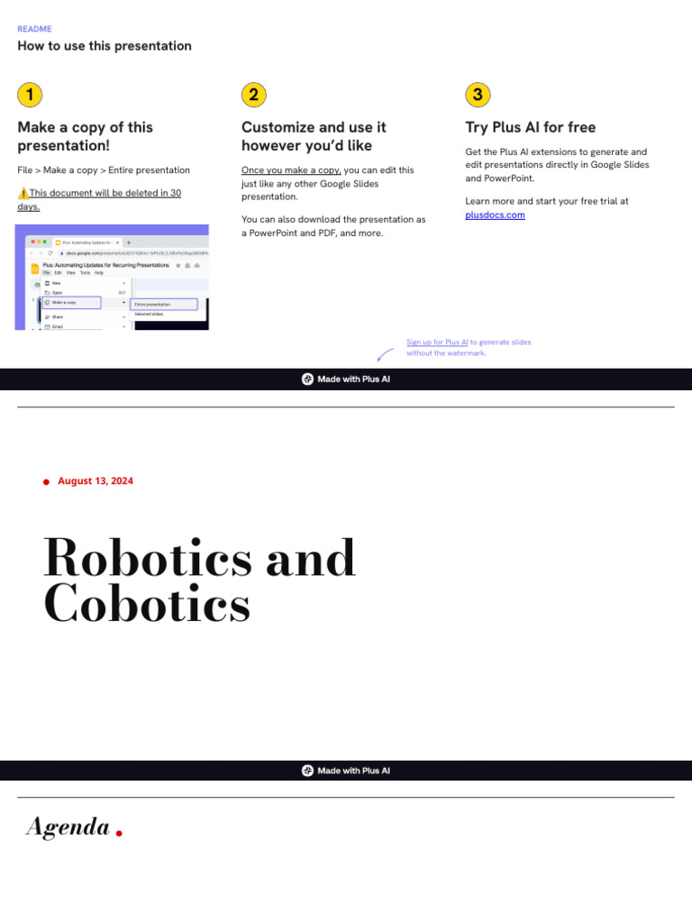 Robotics and Cobotics | PDF | Robotics | Robot