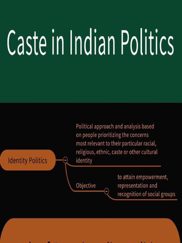 Caste in Indian Politics | PDF