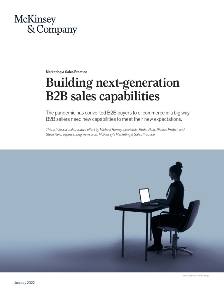 Next-Gen B2B Sales Strategies | PDF | Sales | Pricing
