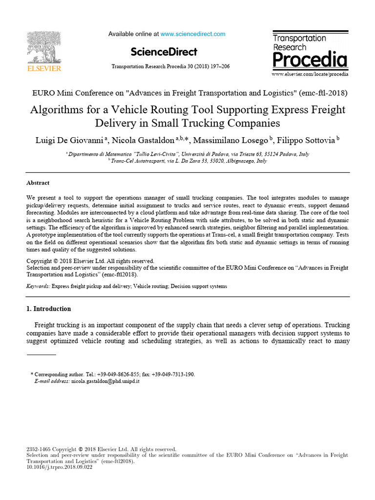 Giovanni 2018 | PDF | Mathematical Optimization | Software As A Service