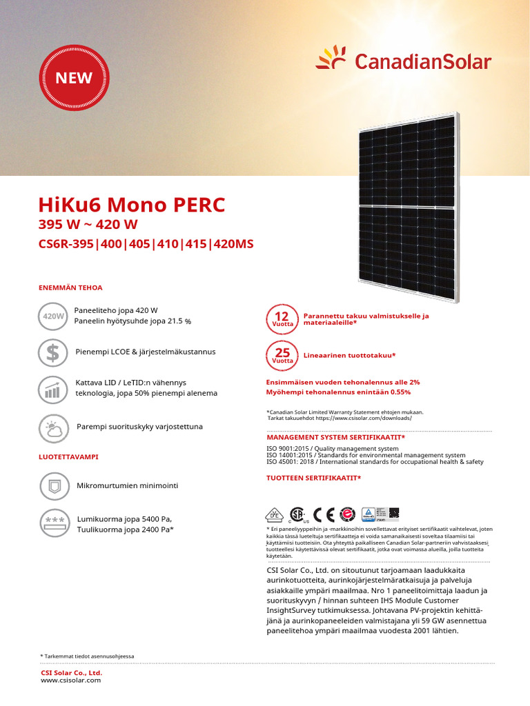 Canadian Solar | PDF