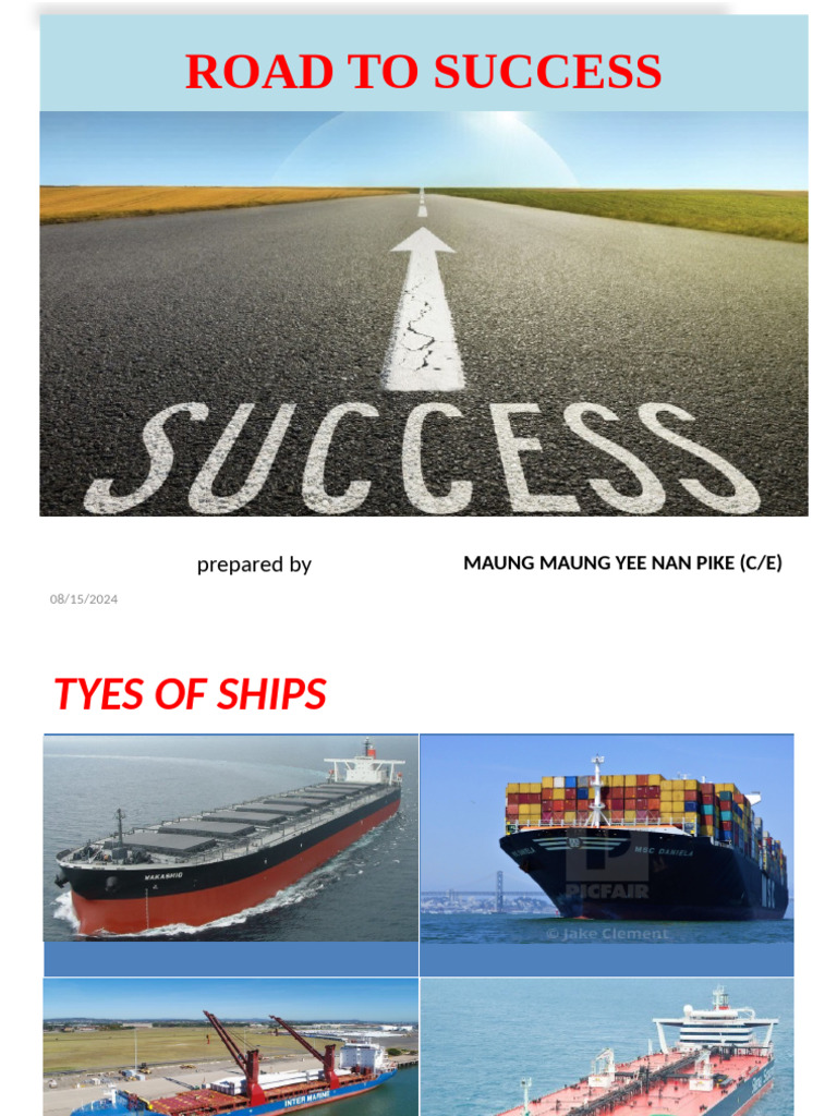 Road to Success | PDF | Ships | Shipping