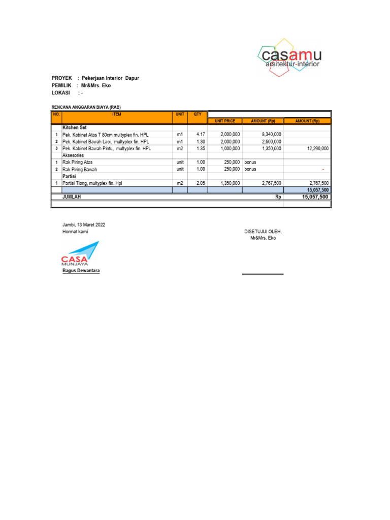 RAB Kitchen SET FIN. HPL | PDF