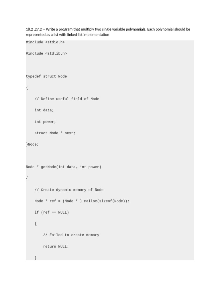 18.2 - 27.2 Sybsc CS SPPU DS Practical Slip Solutions | PDF | Algorithms And Data Structures ...