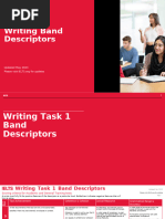 IELTS Writing Task 1 Band Descriptors | PDF