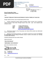 Surat Pelaksanaan RMT 2025 | PDF