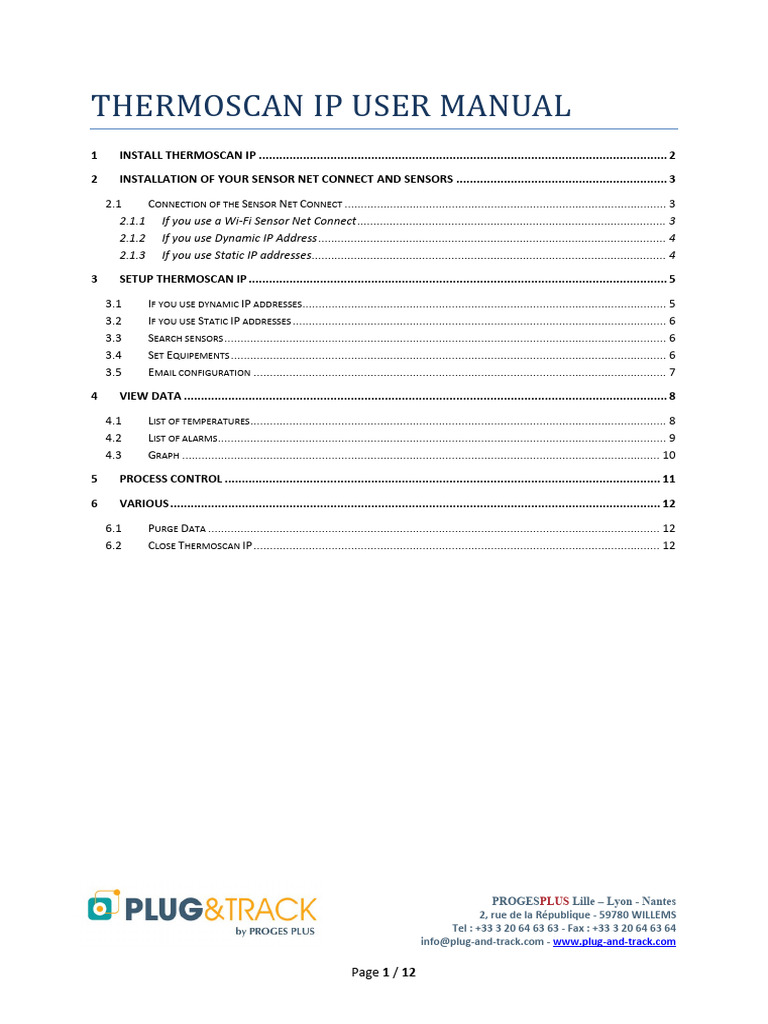 Manual ThermoscanIP en | PDF | Wi Fi | Usb