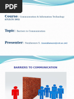 Comm Skills | PDF | Communication | Human Communication