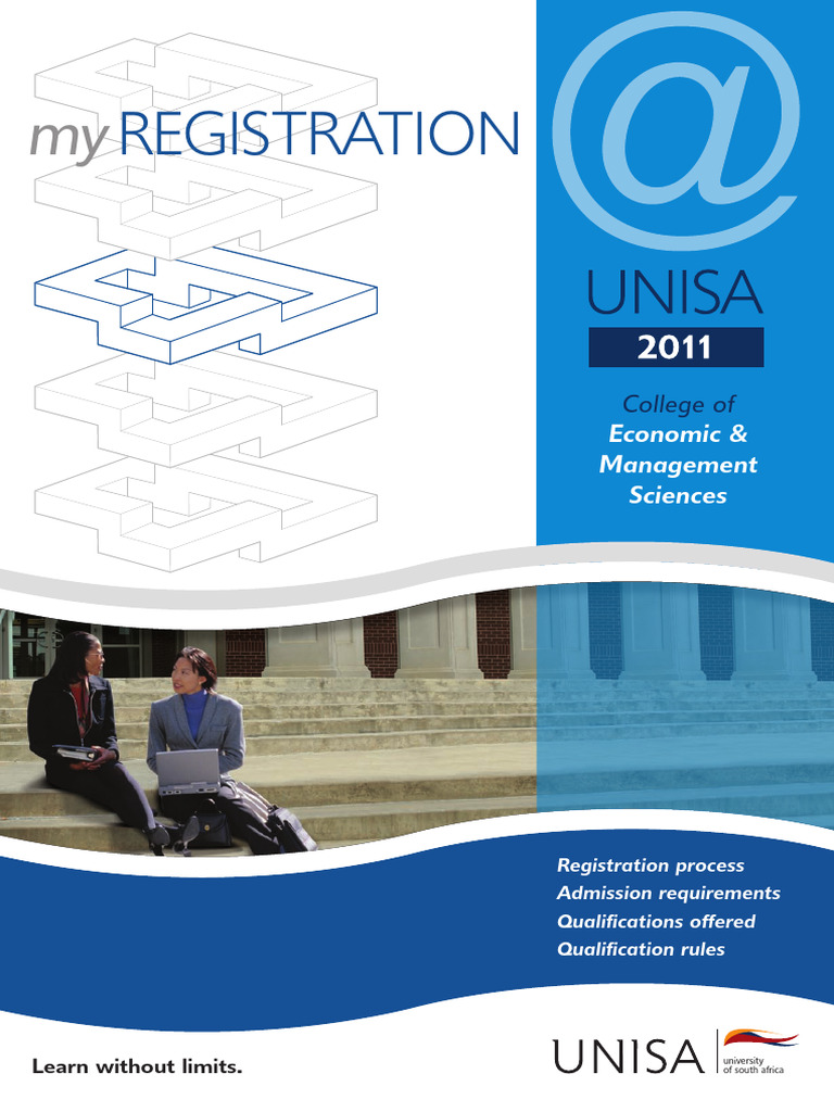 Unisa MyRegistration 2011 | PDF | Accounting | Bachelor's Degree