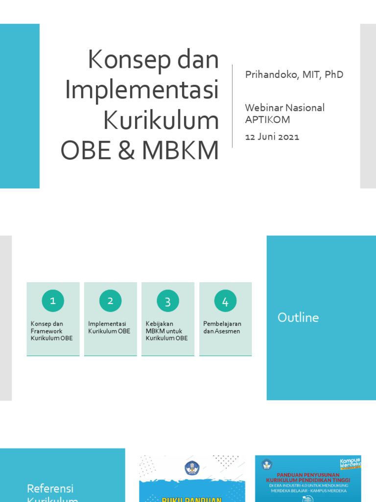 OBE - Konsep Dan Implementasi Kurikulum OBE Dan MBKM | PDF | Bisnis