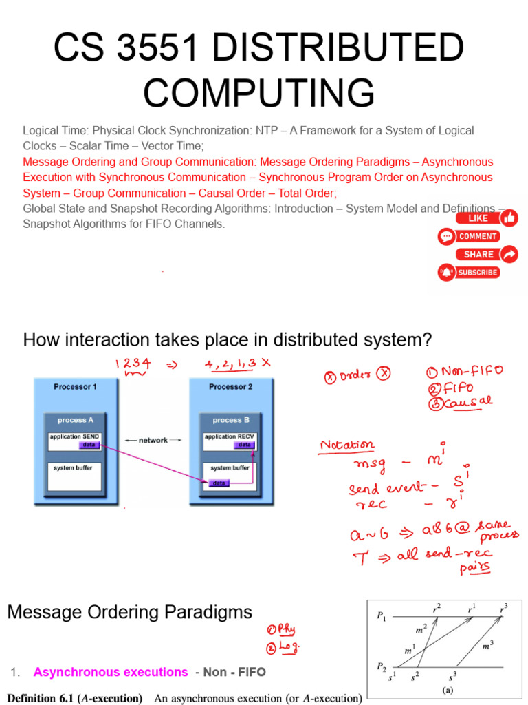 Unit 2 Message Passing Part 1 | PDF | Distributed Computing | Multicast