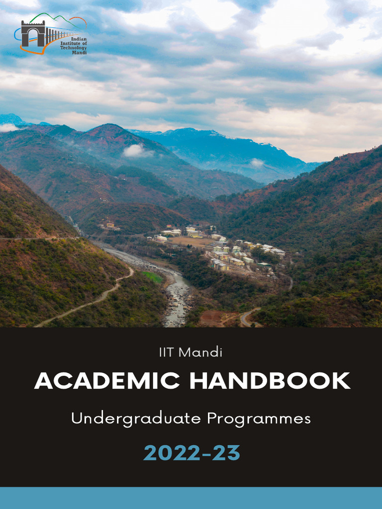 IIT Mandi Undergraduate Handbook 2022-23 | PDF | Academic Term | Master ...