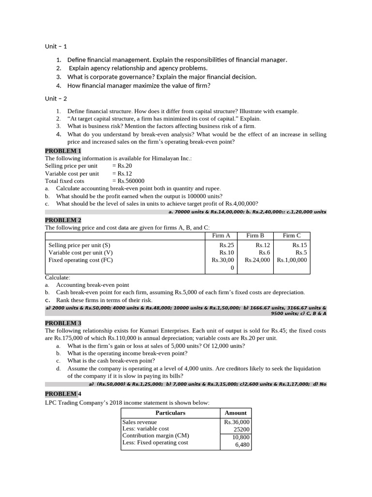 Financial Management & Analysis | PDF | Dividend | Cost Of Capital