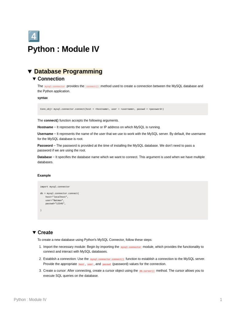 Python Module IV | PDF | Web Server | Internet & Web