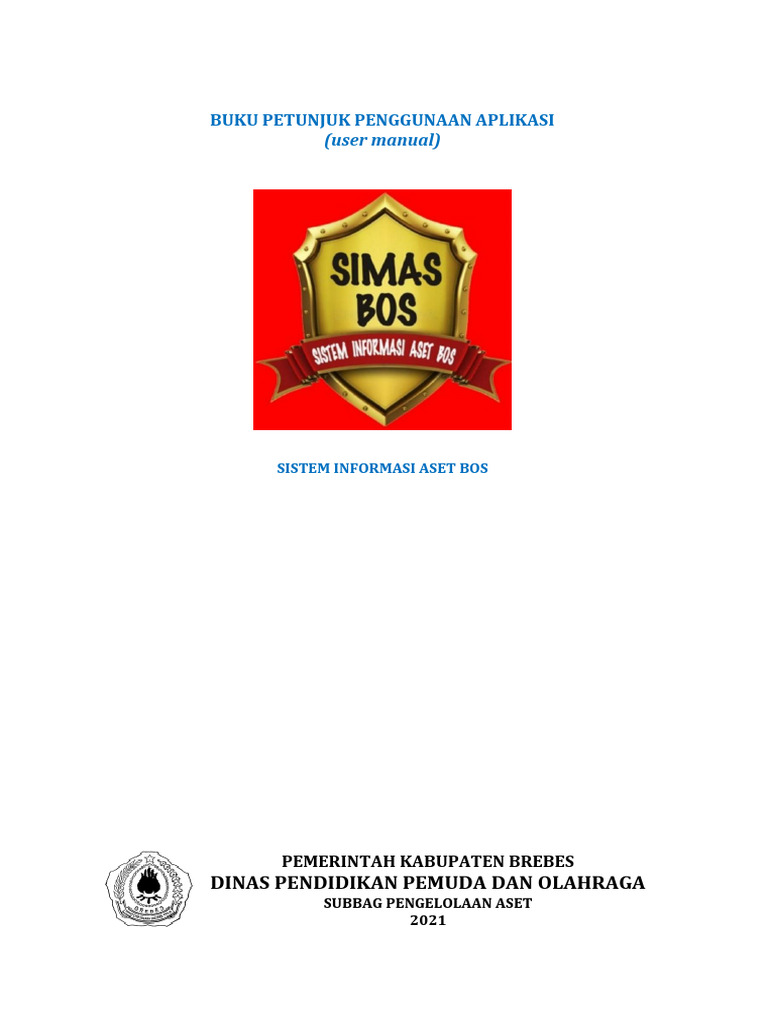 Pedoman Teknis Simas Bos | PDF | Komputer | Teknologi & Rekayasa